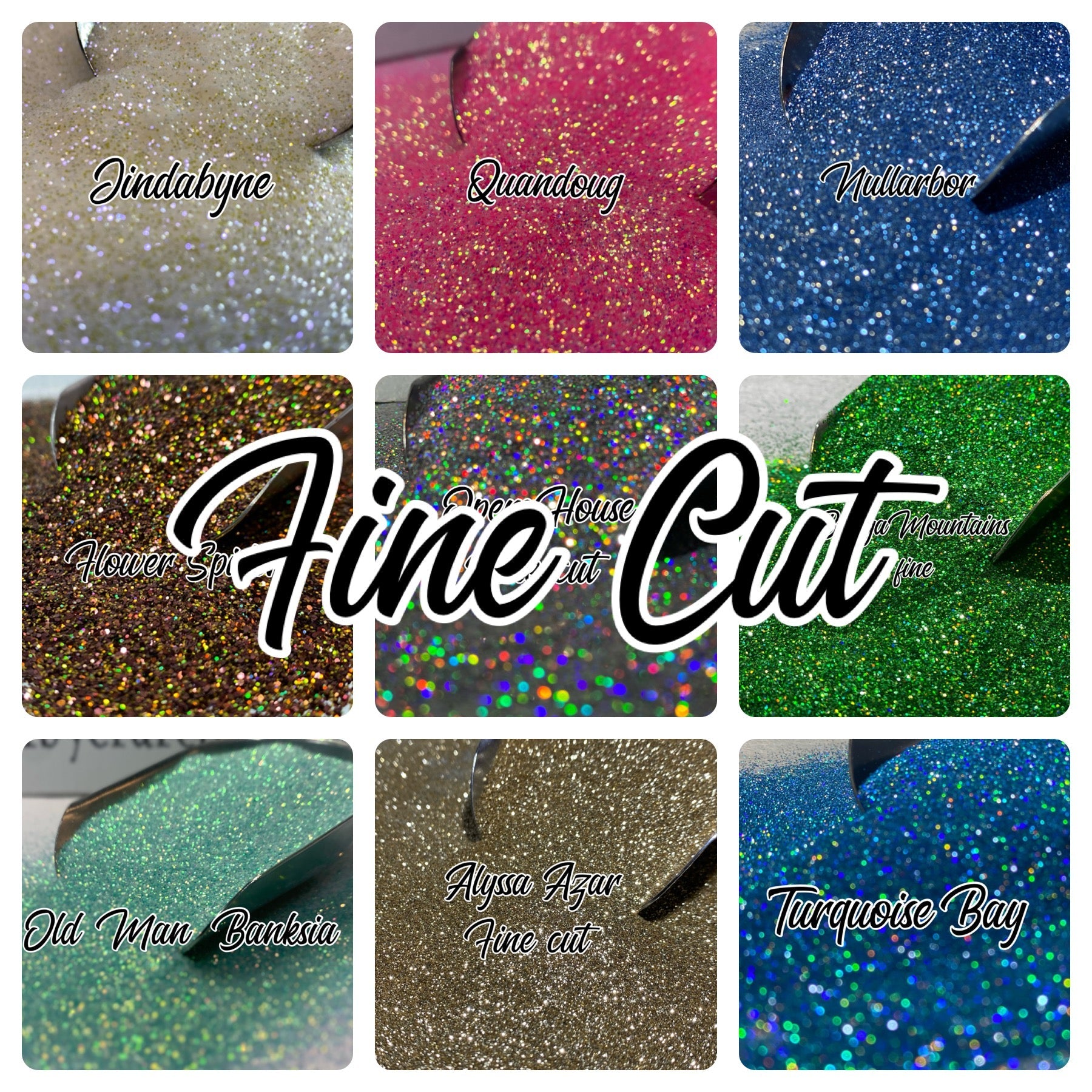 Fine Glitter Collection - Jelby Crafting Co – Jelby Crafting Co.